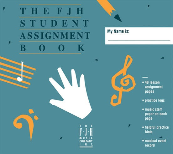 Student Assignment Book - FJH – Portland Music Company