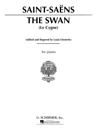 Saint-Saens: Le Cygne (The Swan) - G. Schirmer – Portland Music Company