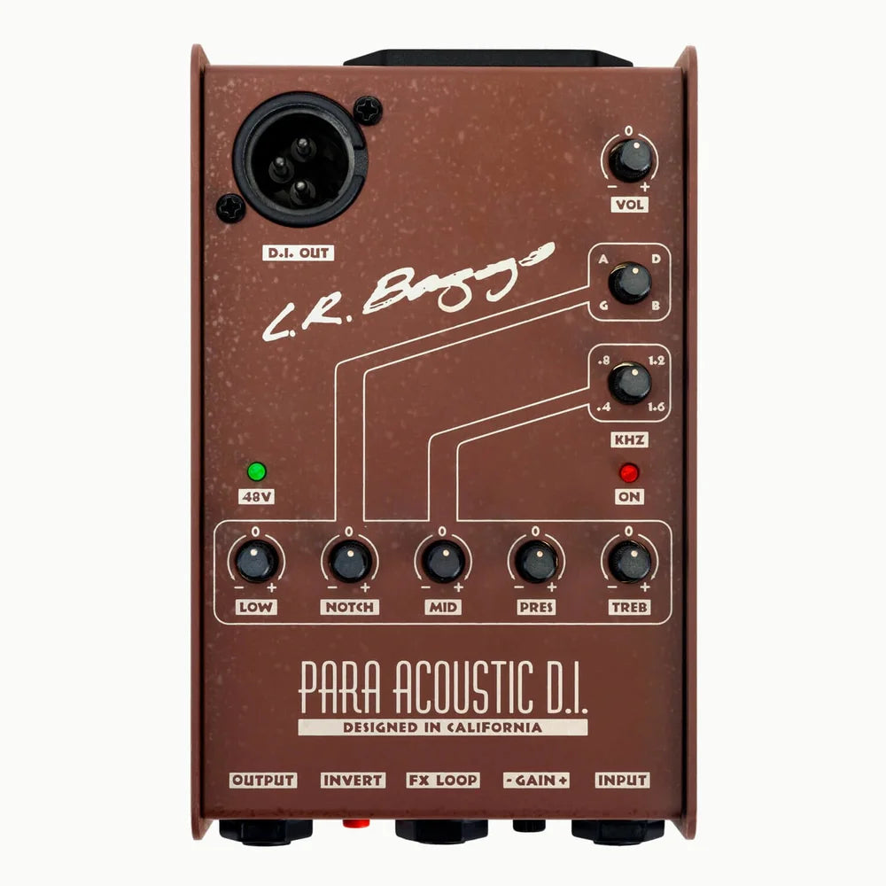 LR BAGGS Para DI Acoustic Guitar Preamp + DI – Portland Music Company